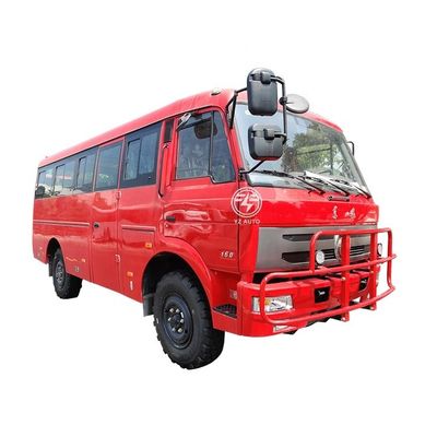 4x4 Bus With 4 Wheels Luxury Passenger Transporter Optional 10-19 Seats ...