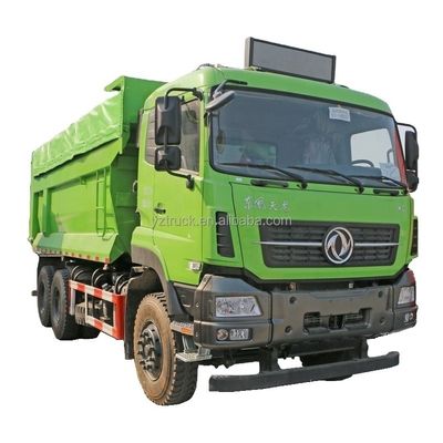 21T U-Shaped Cargo Box 6x4 Muck Ore Tipper Truck Dongfeng With Cummins ...